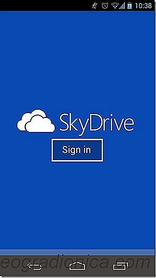 Lancement officiel du client Microsoft SkyDrive Android sur le Play Store - beogradionica.com
